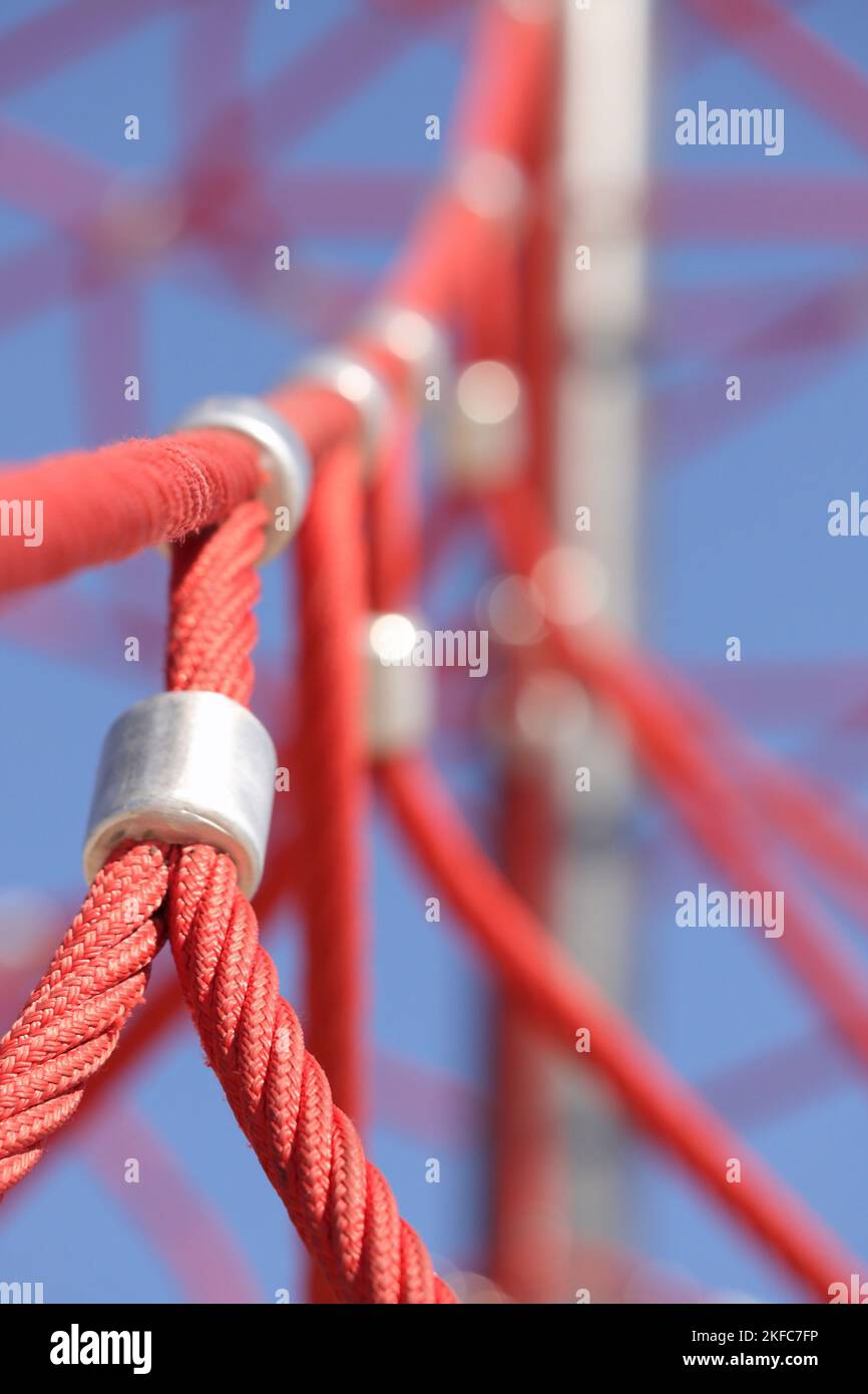 Rope pyramid hi-res stock photography and images - Alamy