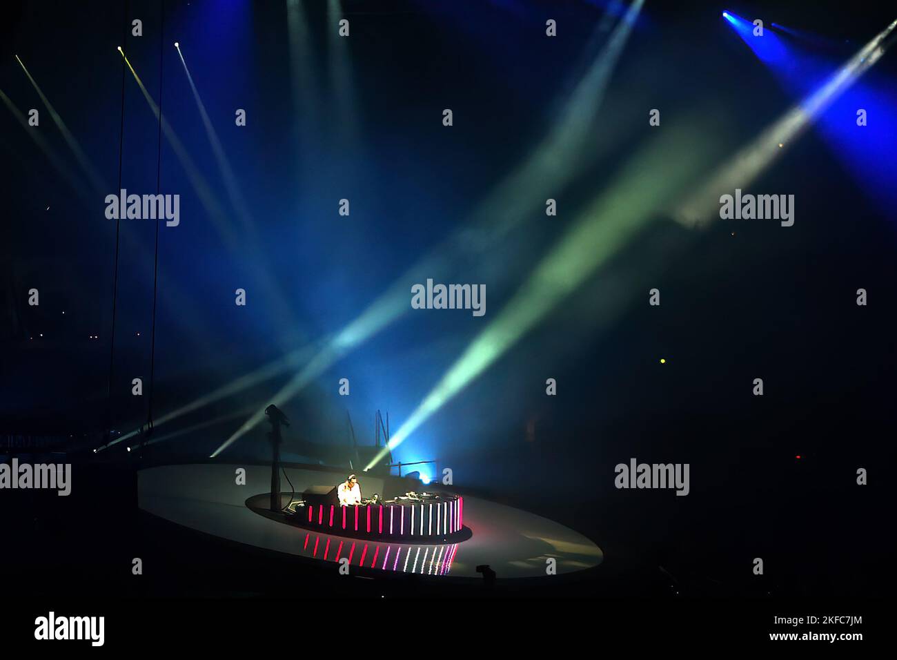 DJ Tiesto in concert in Het Gelredome during the dance event Magik ...