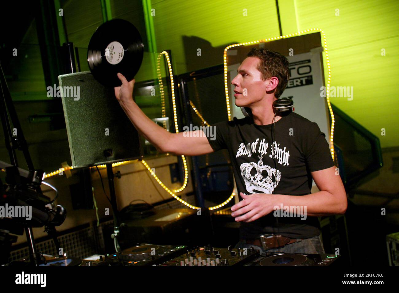DJ Tiesto in concert in Het Gelredome during the dance event Magik ...