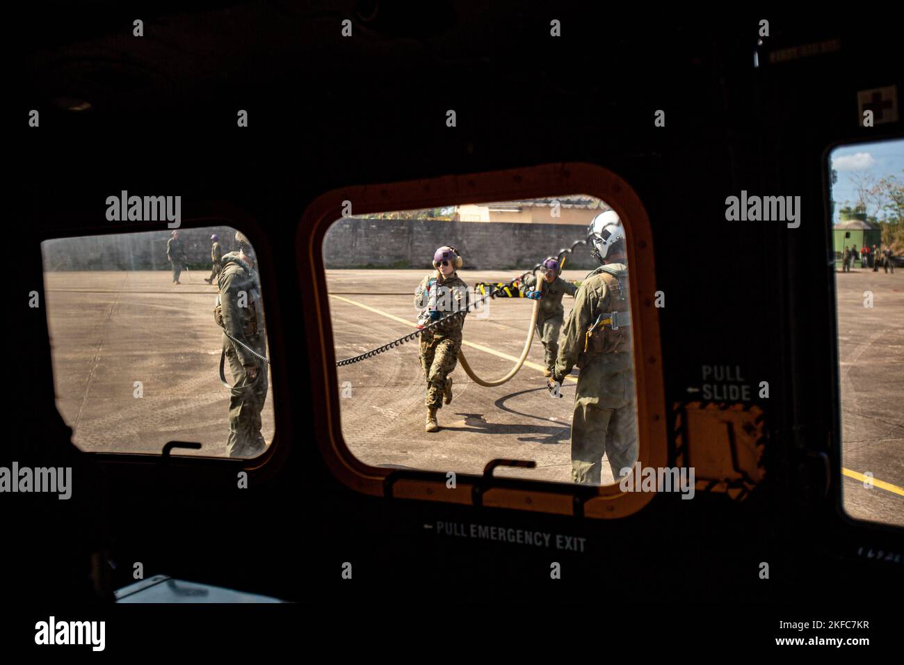 U.S. Marines with Marine Wing Support Squadron - 772, 4th Marine ...