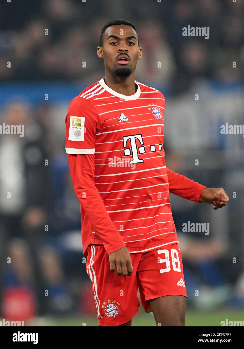 GELSENKIRCHEN - Ryan Gravenberch of FC Bayern Munchen during the ...