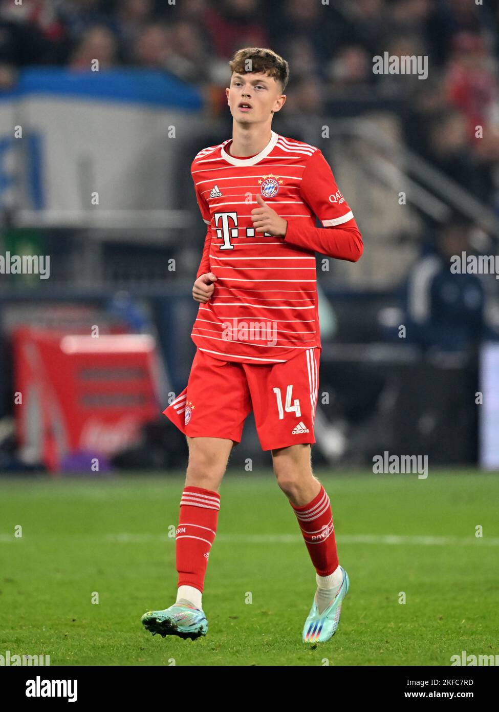 GELSENKIRCHEN - Paul Wanner of FC Bayern Munchen during the Bundesliga ...