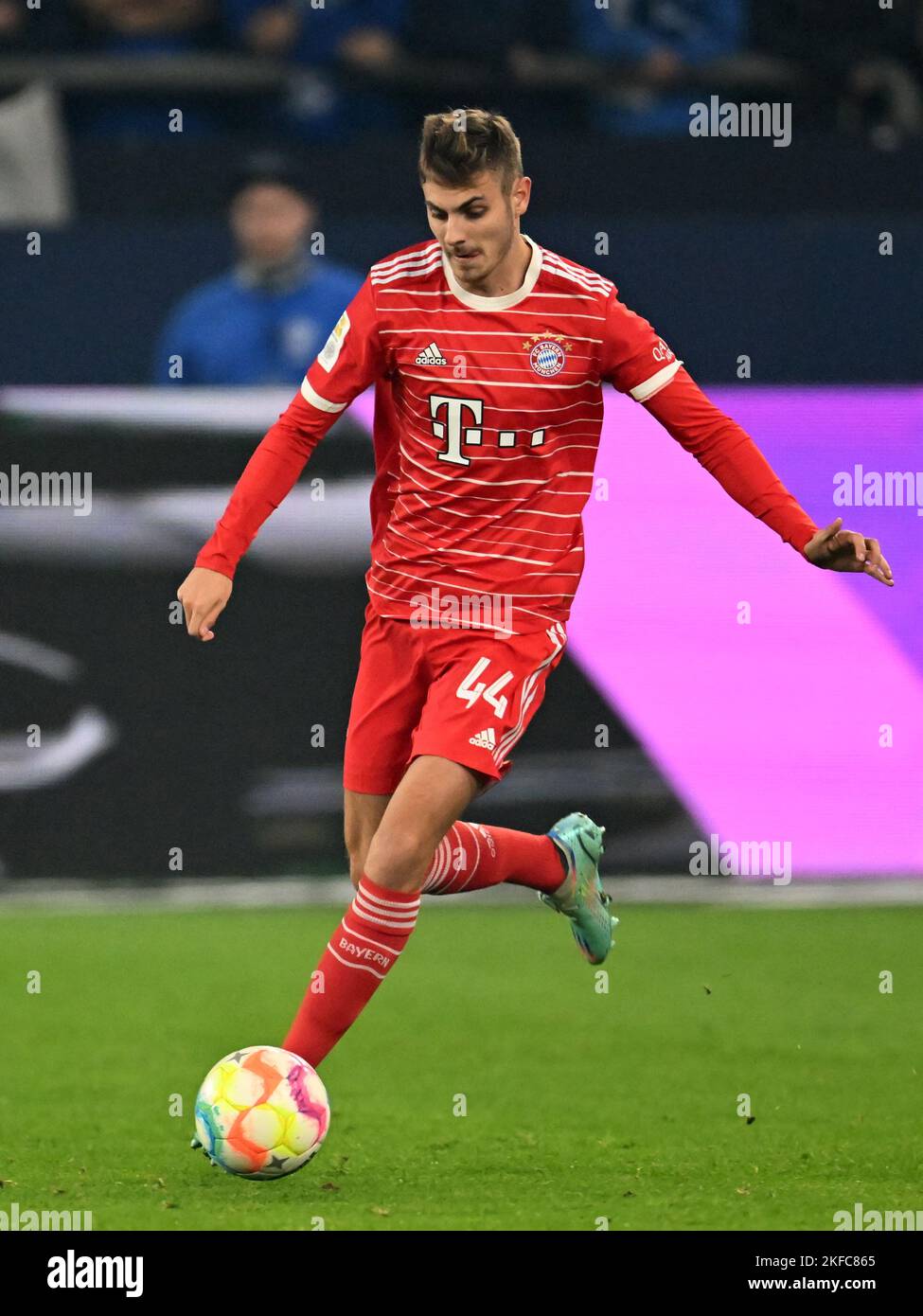 GELSENKIRCHEN - Josip Stanisic of FC Bayern Munchen during the ...
