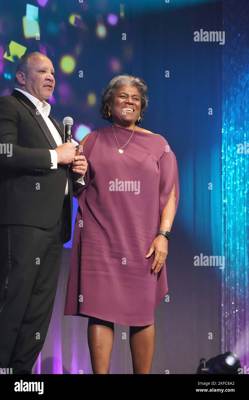 New York, United States. 15th Nov, 2022. Marc Morial presents the 2022 ...