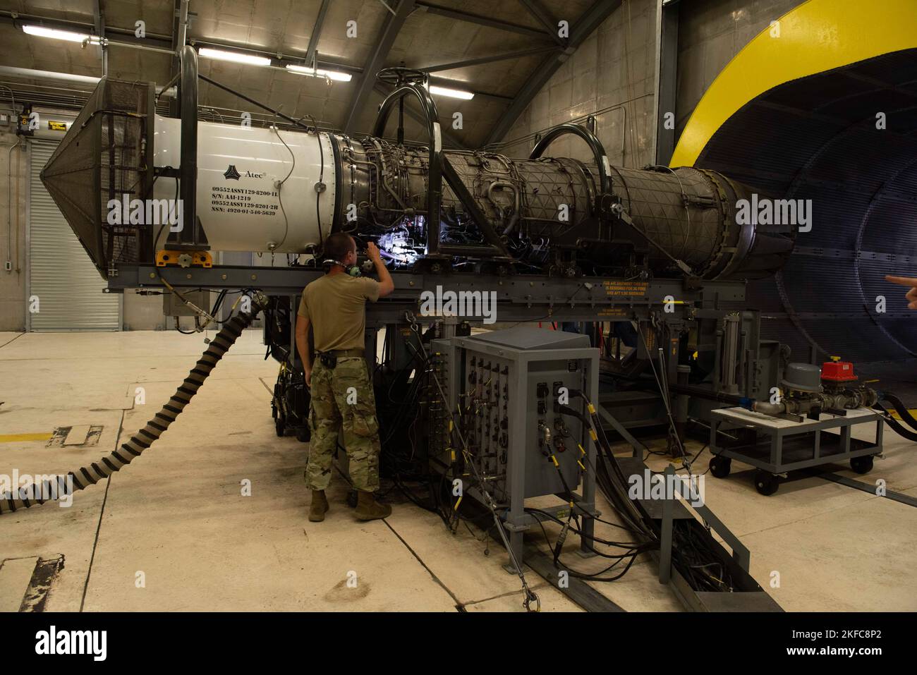 U.S. Air Force Senior Airman Alex Turnage, 49th Component Maintenance ...
