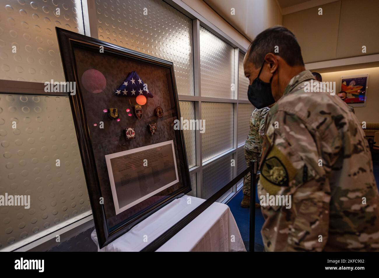 U.S. Air Force Col. Rudolph Cachuela, Air Mobility Command surgeon ...