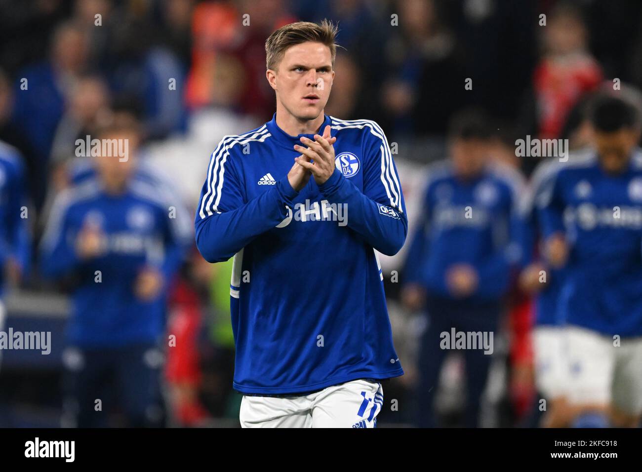GELSENKIRCHEN - Marius Bulter of FC Schalke 04 during the Bundesliga ...