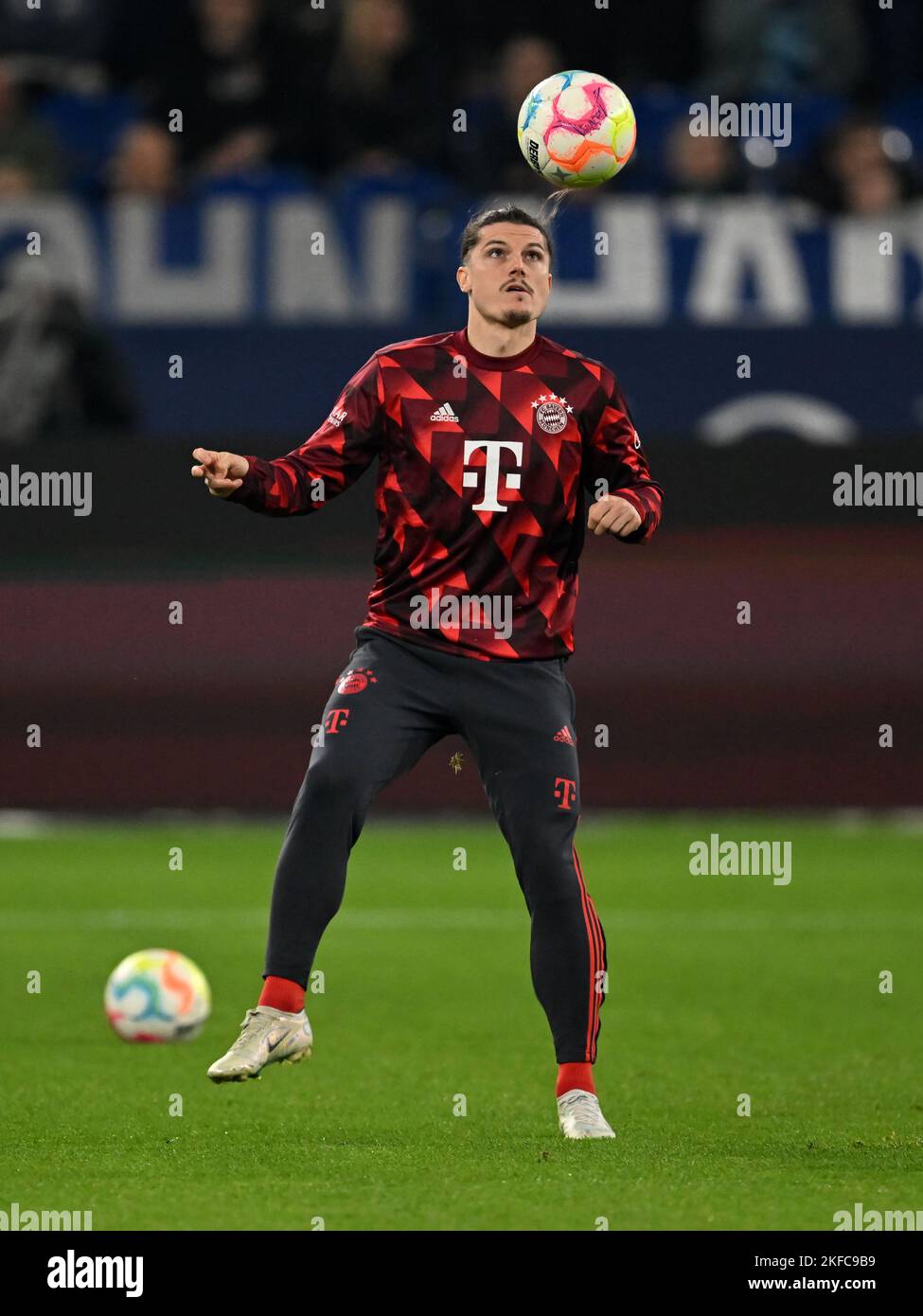 GELSENKIRCHEN - Marcel Sabitzer of FC Bayern Munchen during the ...