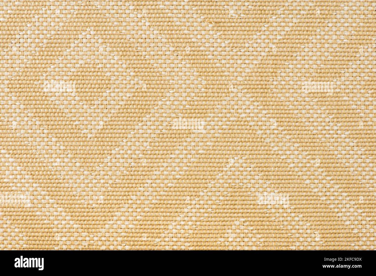 Texture of fabric for furniture upholstery in beige color with ...