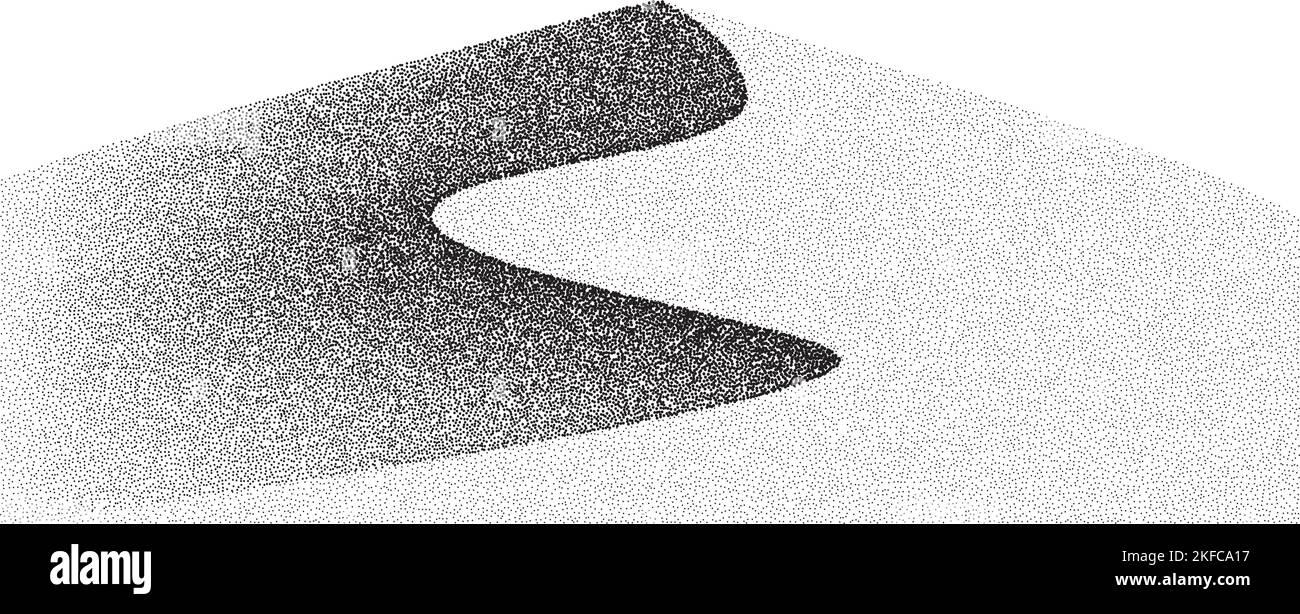 Grain dune desert. Stipple eastern landscape and terrain background ...