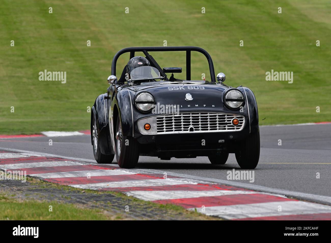David Keers-Trafford, Triumph TR3A, Equipe Libre, Equipe GTS, a forty minute race for pre-66 ...