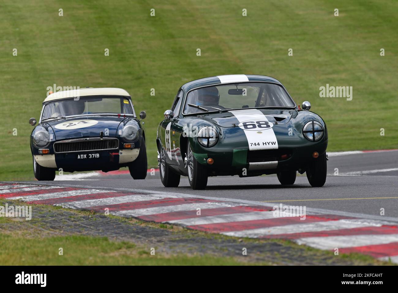 Marc Gordon, Lotus Elite, Babak Farsian, MG B Roadster, Equipe Libre ...