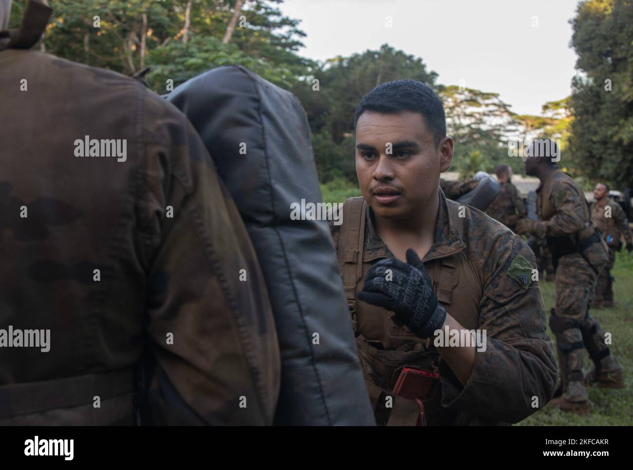U.S. Marine Corps Cpl. Leonardo Macedo, Jr., accounting chief ...