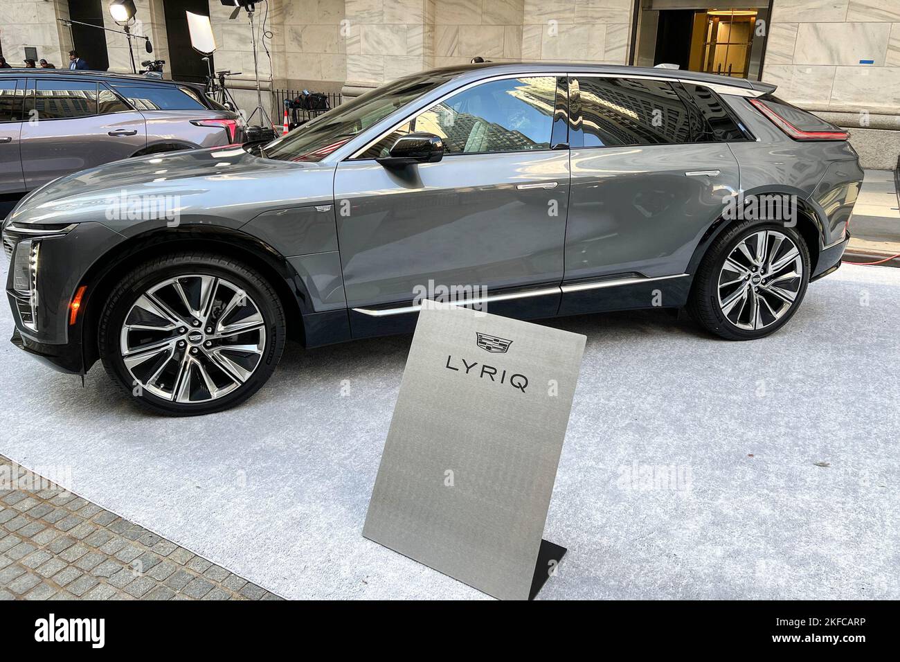 New York, United States. 17th Nov, 2022. General Motors (GM) presents ...