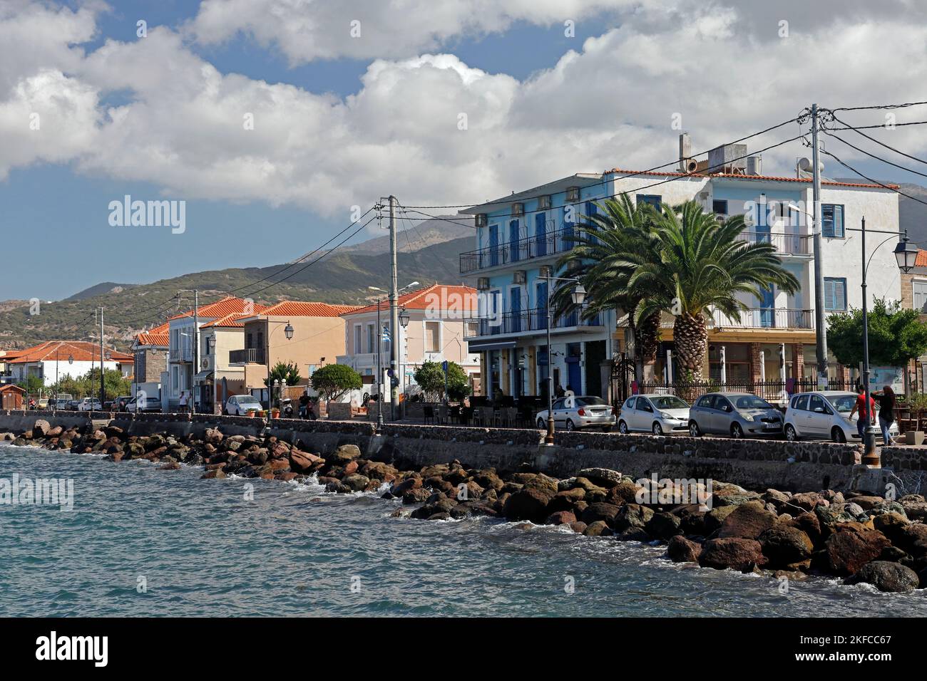 Petra town seafront. October 2022. Autumn Stock Photo - Alamy