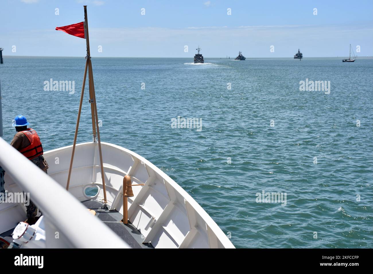 The Sentinel-class fast response cutter USCGC Oliver Henry (WPC 1140 ...