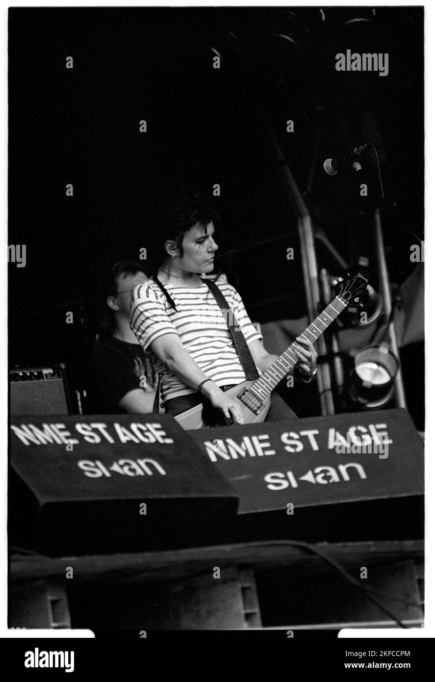 DONITA SPARKS, L7, GLASTONBURY 94: Singer and guitarist Donita Sparks ...