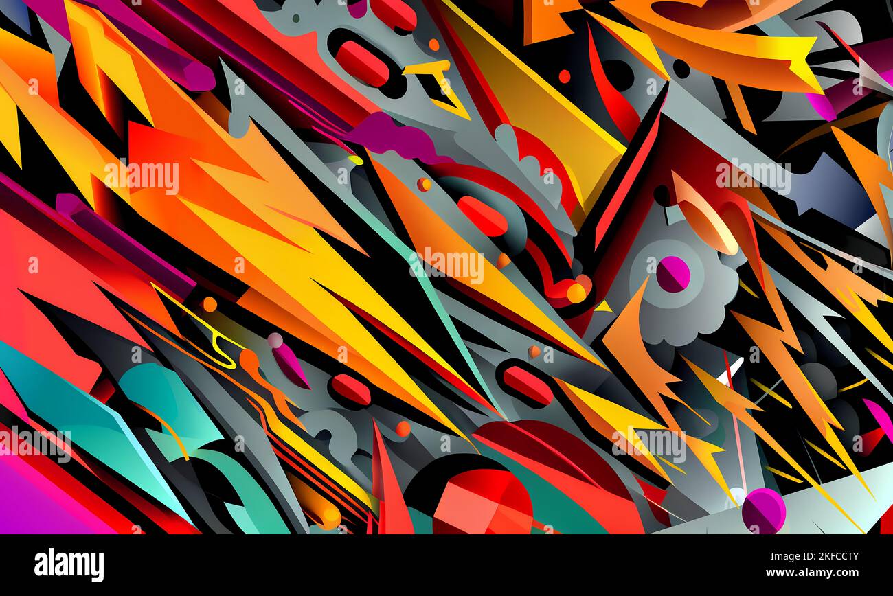 Abstract Cartoon Art Wallpaper 50+ Cartoon Of A Awesome Graffiti