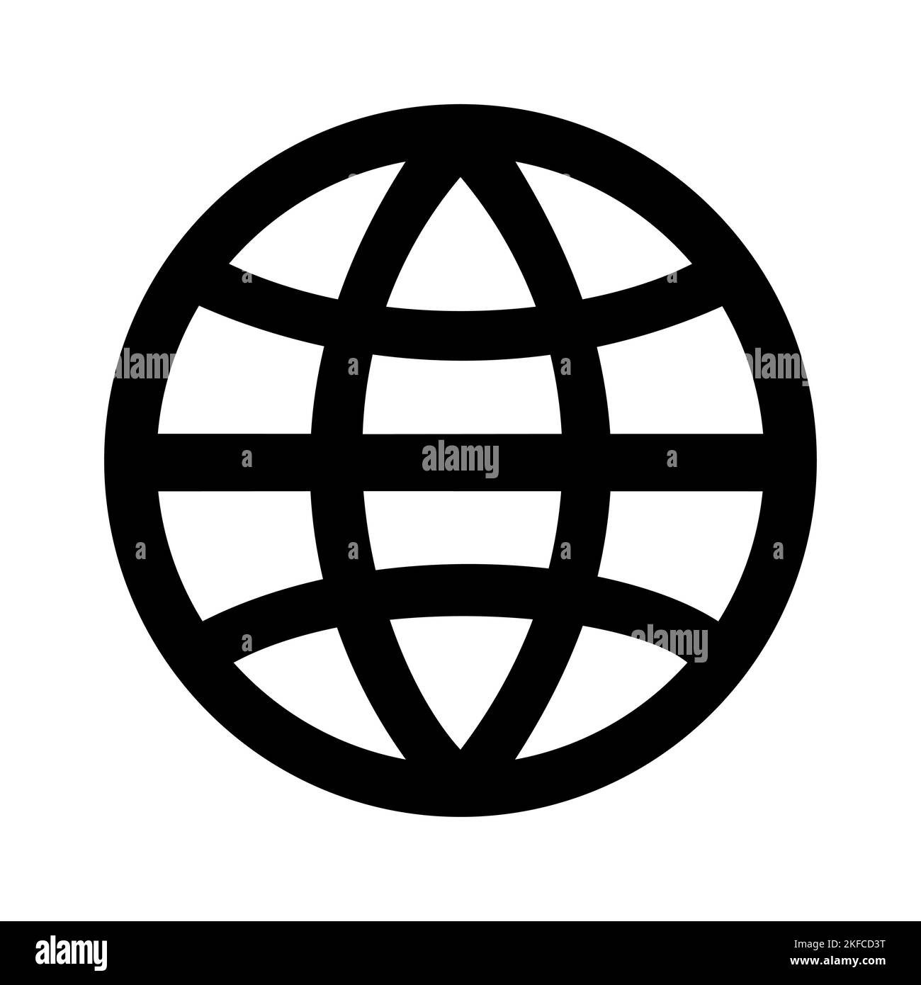 Global connection around world Black and White Stock Photos & Images ...