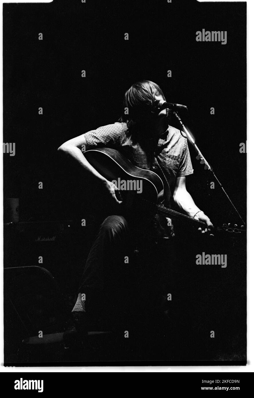 EVAN DANDO, ACOUSTIC STAGE, BOTTLED OFF STAGE, 1995: Evan Dando played ...