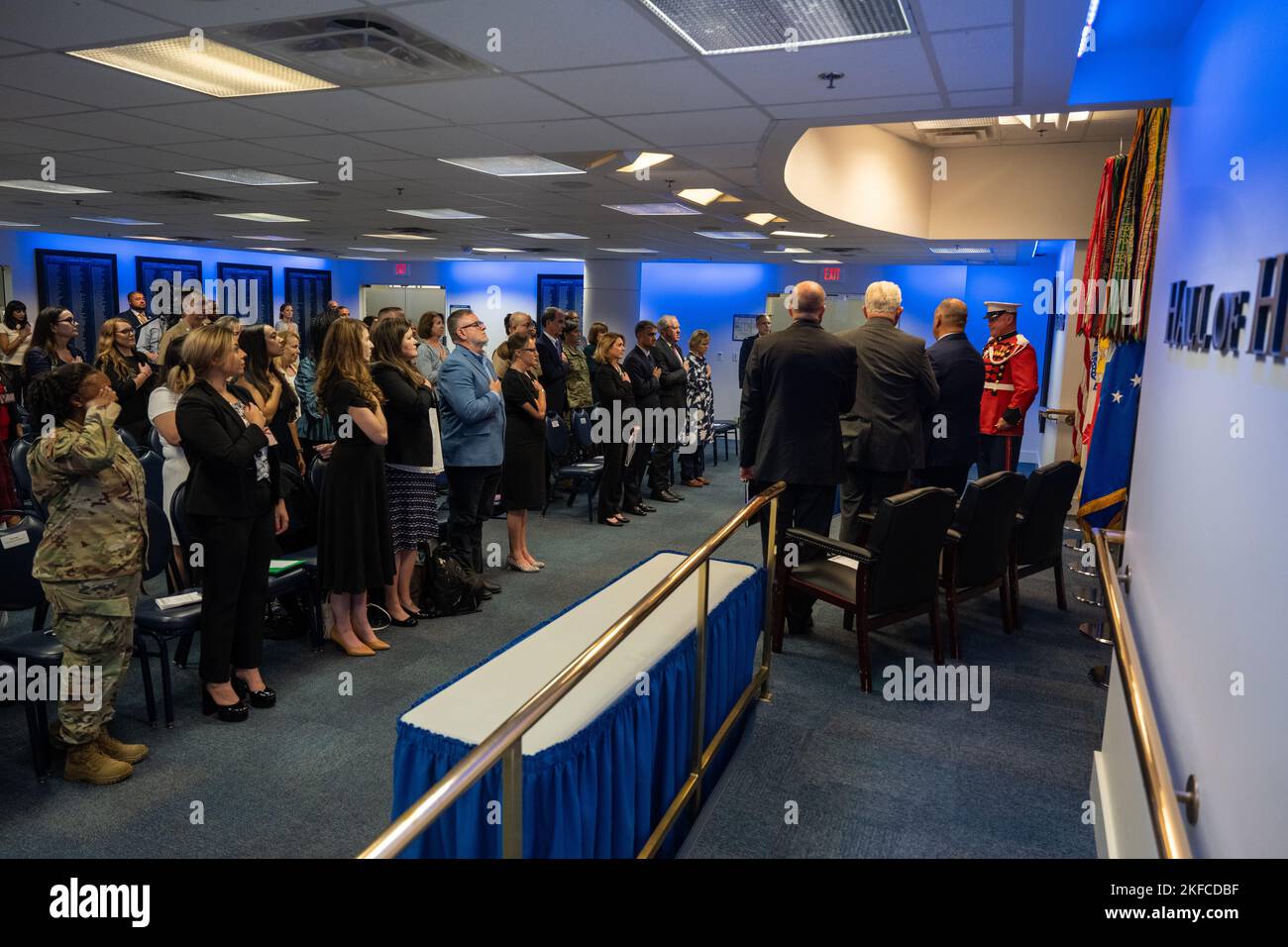 Deputy Secretary of Defense Kathleen H. Hicks participates in the ...