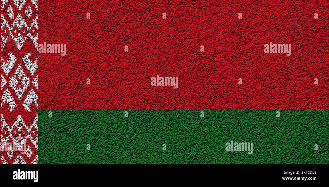 Flag of Belarus on a textured background. Concept collage Stock Photo ...