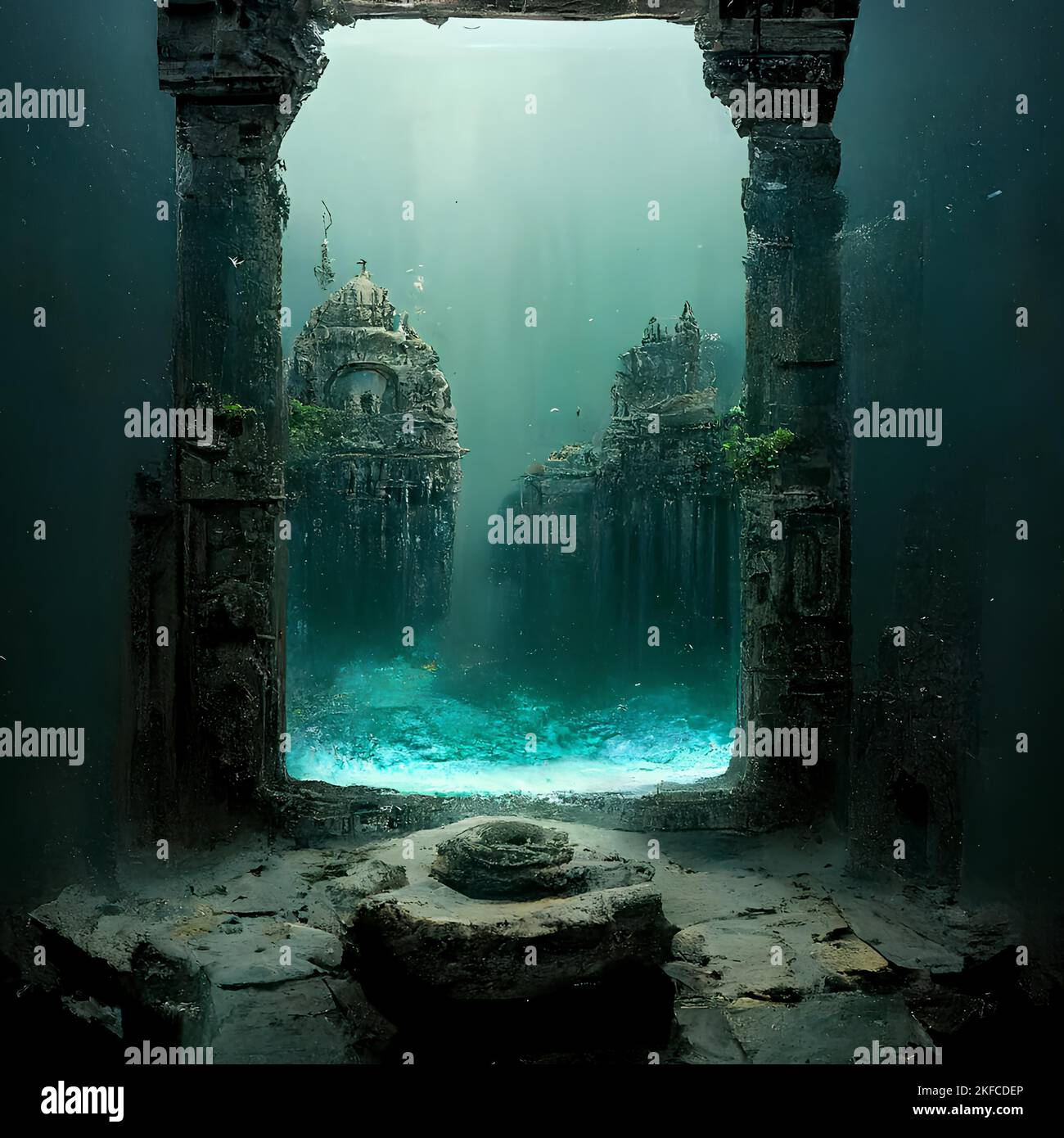 Real Underwater Ruins