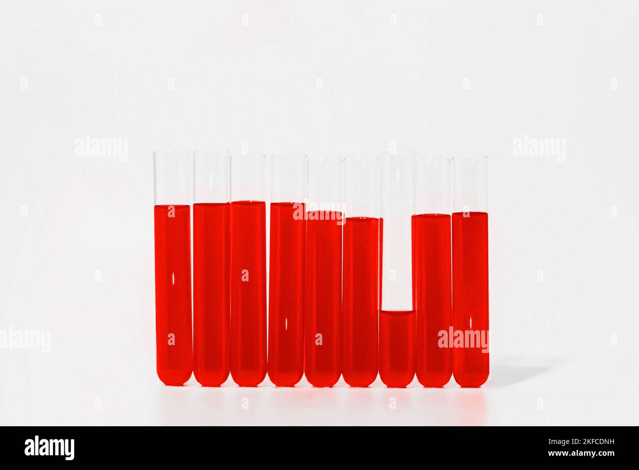 laboratory flasks, blood, red liquid, tests, viruses, dirty blood ...