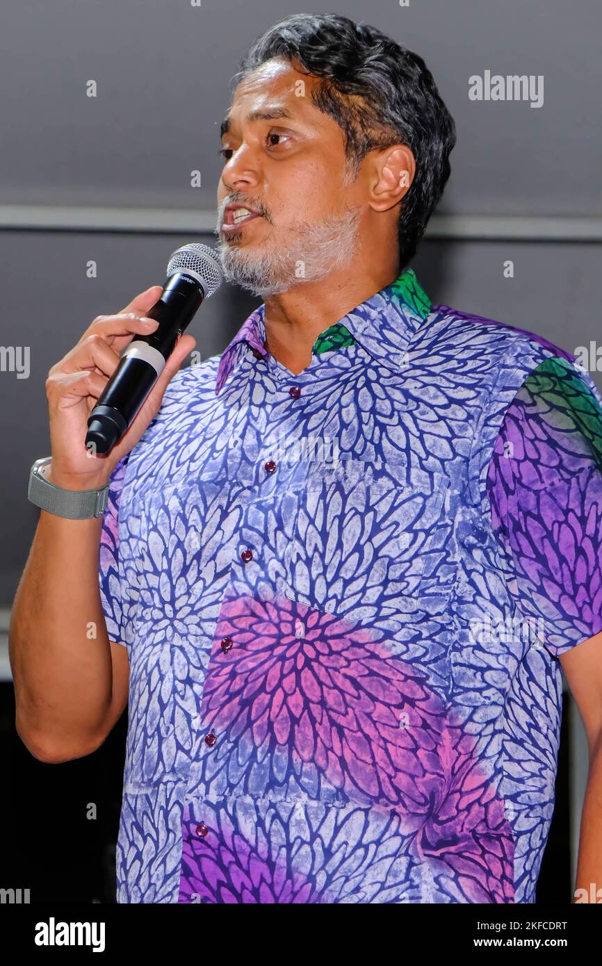 Sg Buloh, Malaysia. 17th Nov, 2022. Khairy Jamaluddin the Malaysian ...