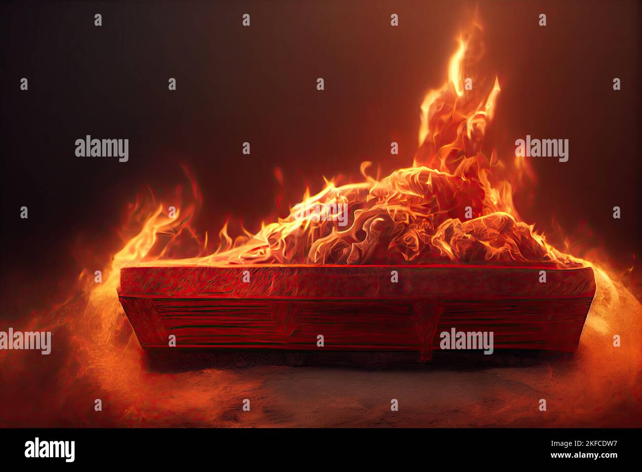 Cremation casket hi-res stock photography and images - Alamy