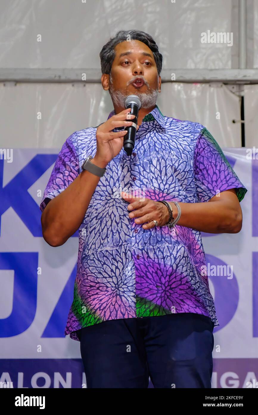 Sg Buloh, Malaysia - 17 Nov 2022 Khairy Jamaluddin the Malaysian ...
