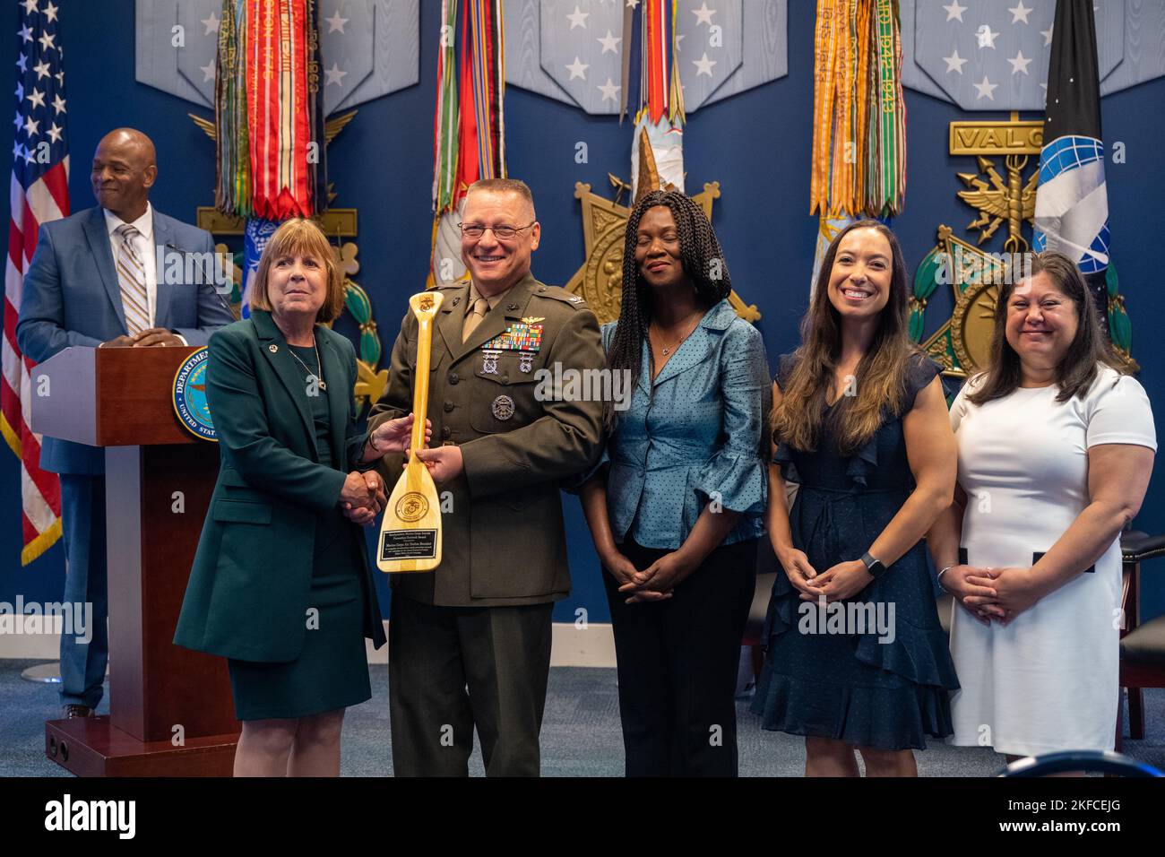 Deputy Secretary of Defense Kathleen H. Hicks participates in the ...