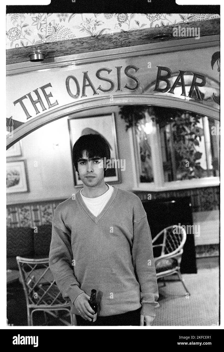 LIAM GALLAGHER, YOUNG, PORTRAIT, OASIS, 1994: Liam Gallagher of Oasis ...