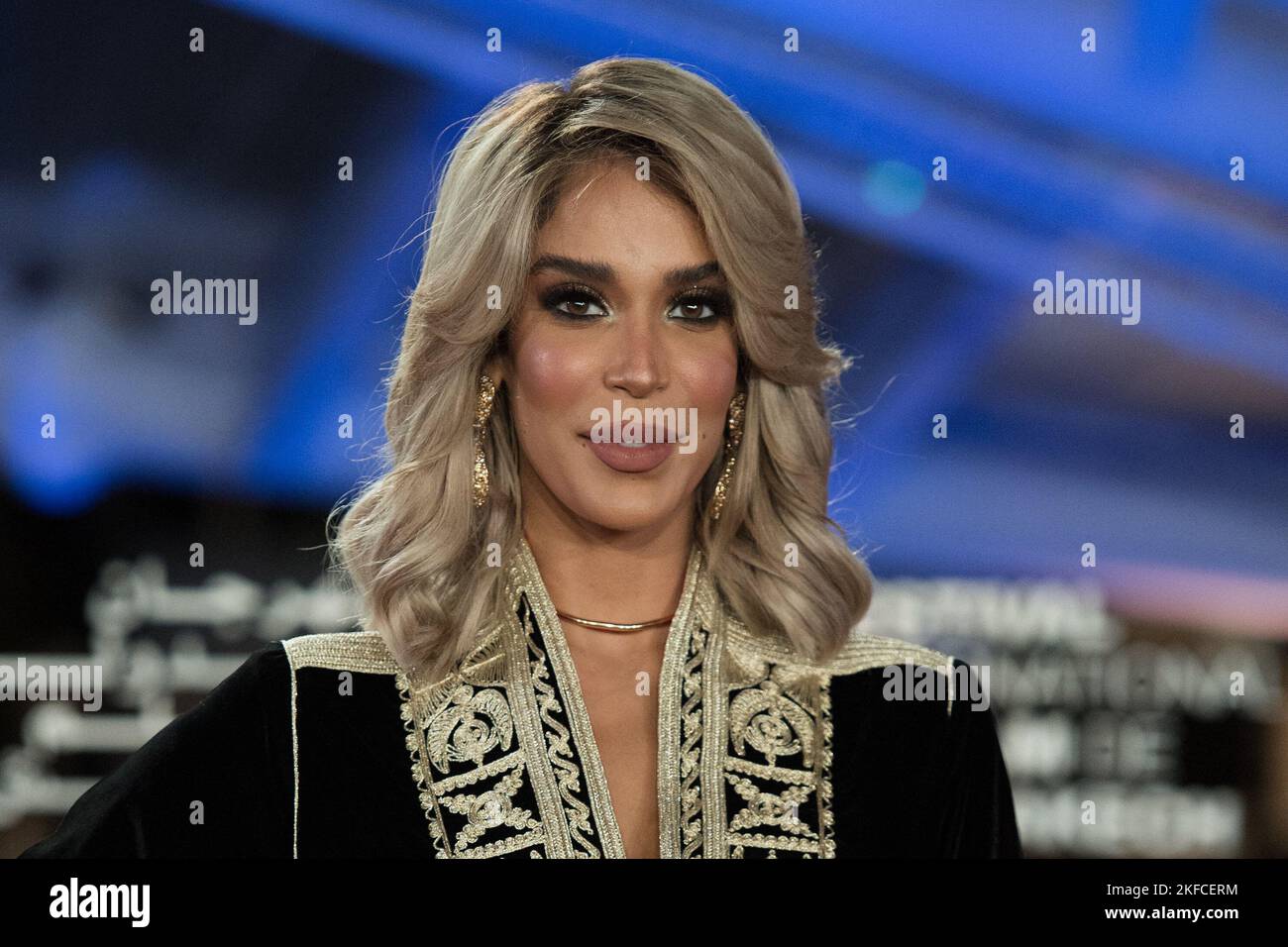 Marrakech, Morocco on November 17, 2022. Karima Gouit attending the ...