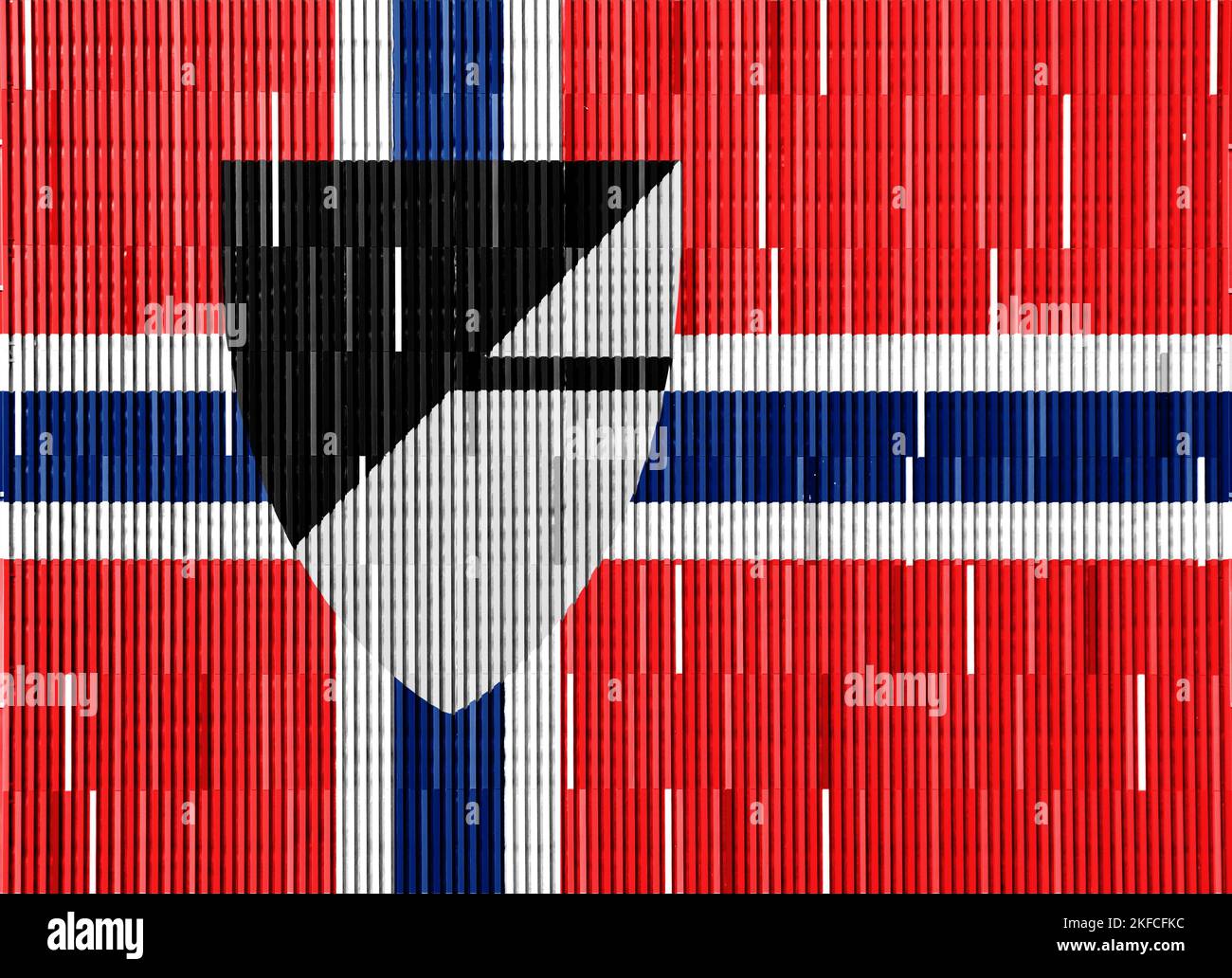 Svalbard flag hi-res stock photography and images - Alamy