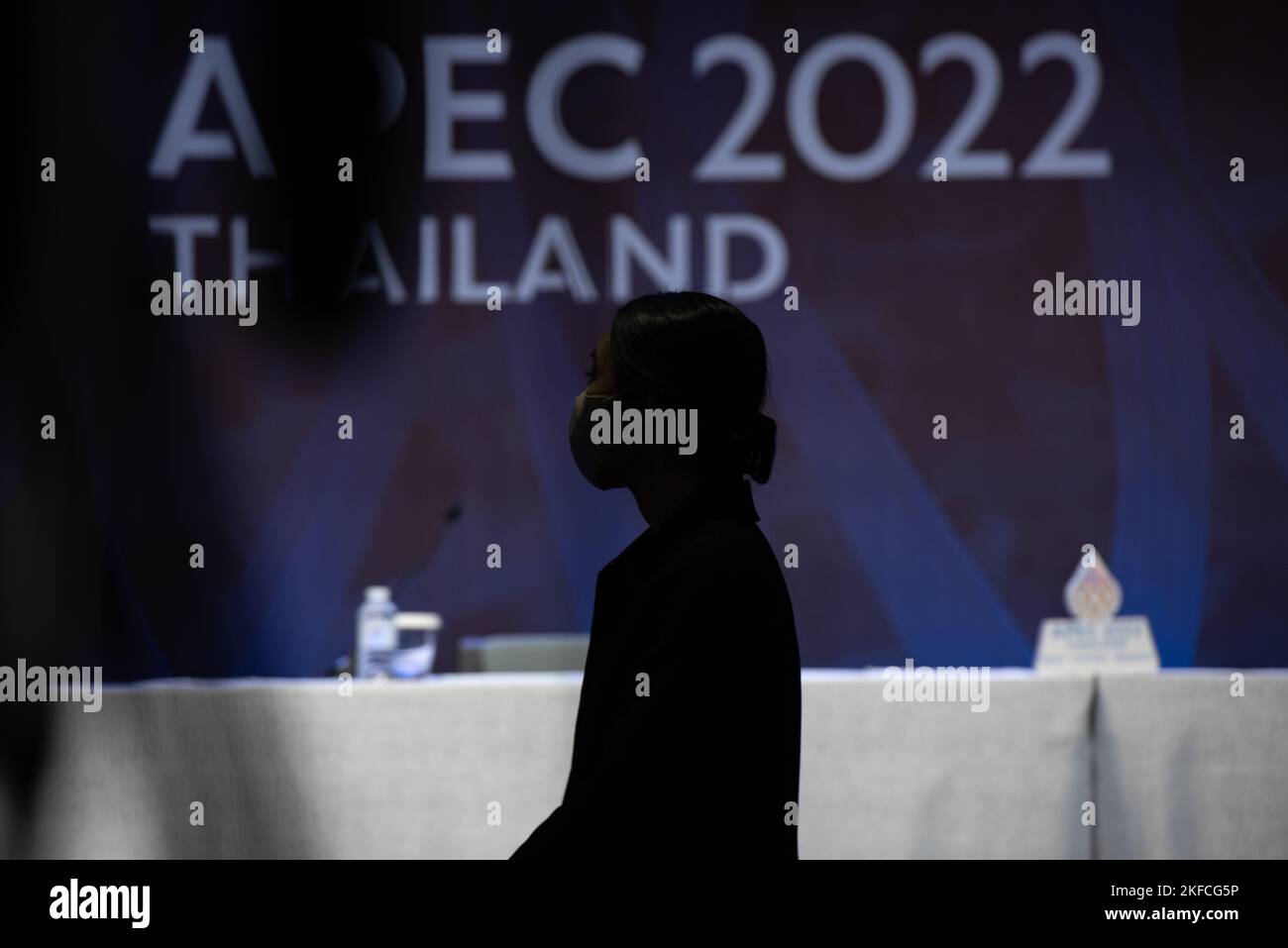 Bangkok, Thailand. 17th Nov, 2022. The 33rd APEC 2022 Thailand is ...