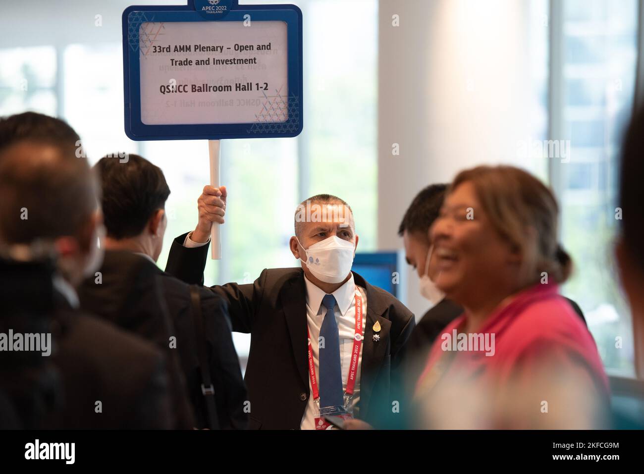 Bangkok, Thailand. 17th Nov, 2022. The 33rd APEC 2022 Thailand is ...