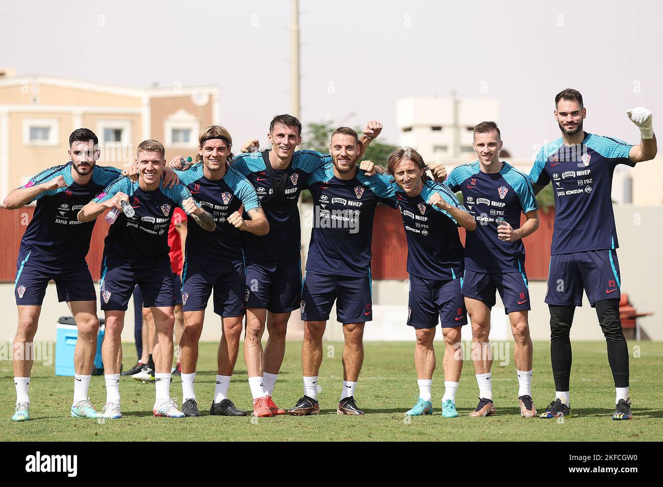 Riyadh, Saudi Arabia, on November 17, 2022. Josip Sutalo, Kristijan ...