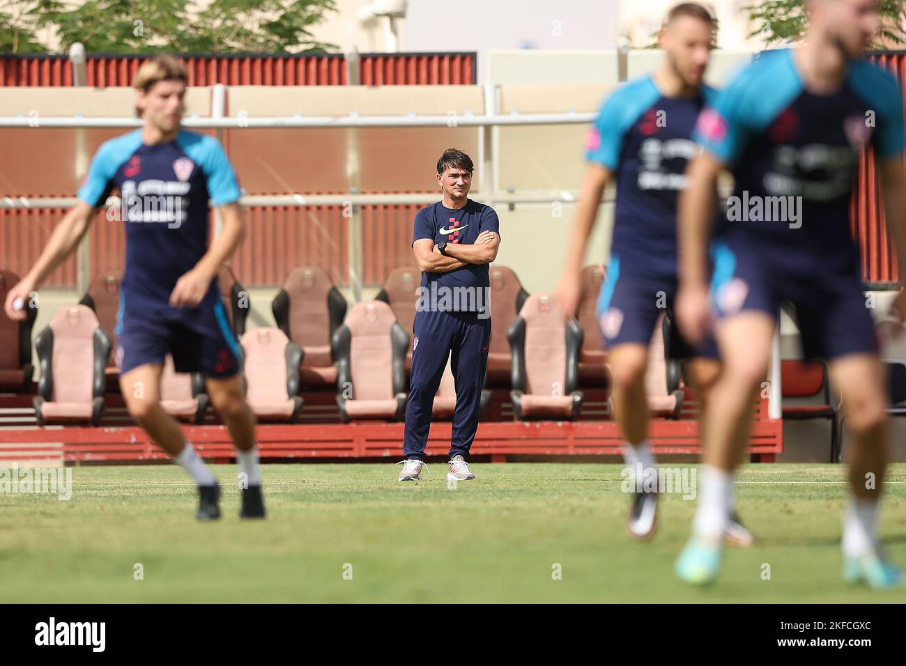 Riyadh, Saudi Arabia, on November 17, 2022. Head Coach of Croatia ...