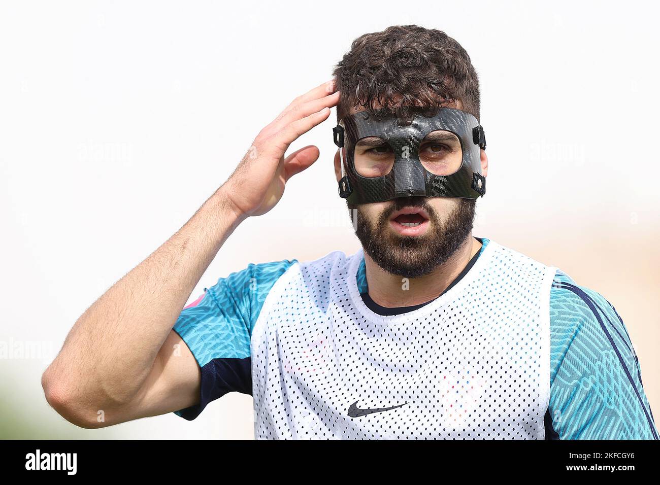 Riyadh, Saudi Arabia, on November 17, 2022. Josko Gvardiol of Croatia ...