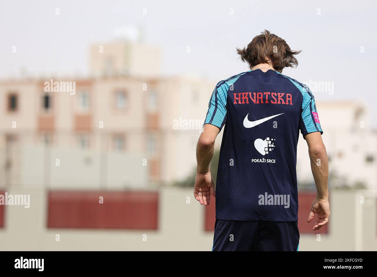 Riyadh, Saudi Arabia, on November 17, 2022. Luka Modric of Croatia ...