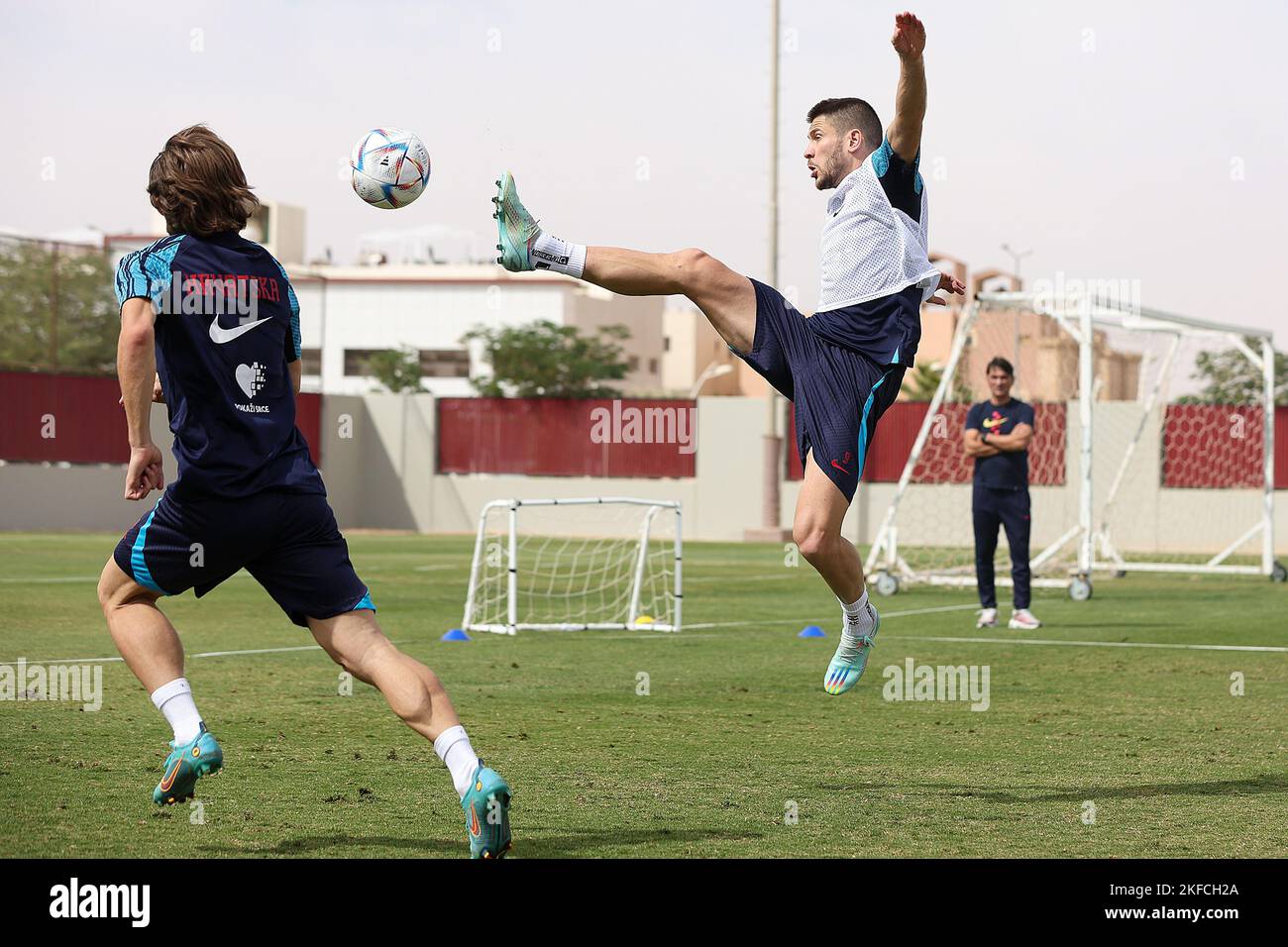 Riyadh, Saudi Arabia, on November 17, 2022. Luka Modric, Andrej ...