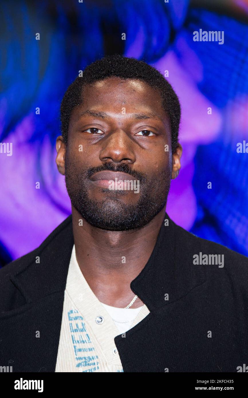 Paris, France. November 17, 2022, Erwan Kepoa Fale attends Le Lyceen ...
