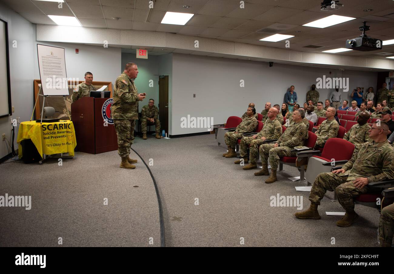 U.S Army Maj. Gen. Van McCarty, adjutant general for South Carolina ...