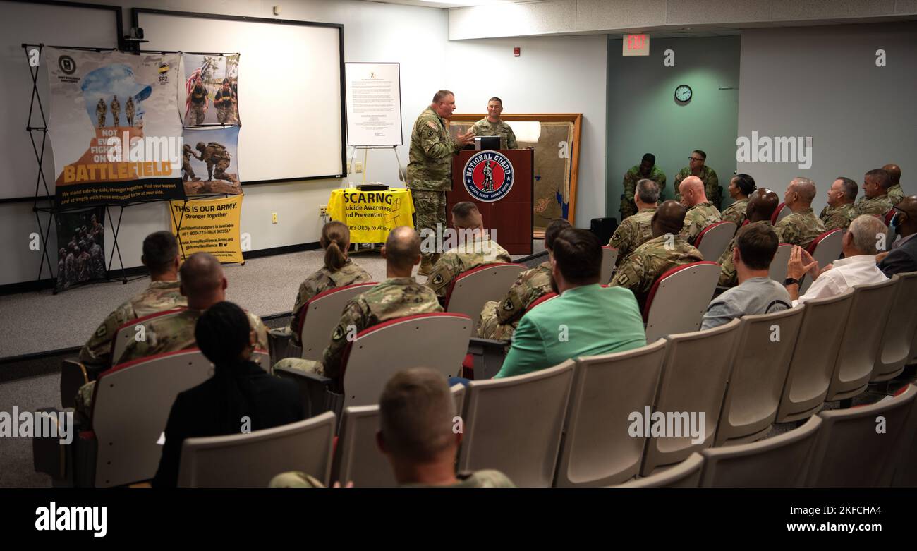 U.S Army Maj. Gen. Van McCarty, adjutant general for South Carolina ...