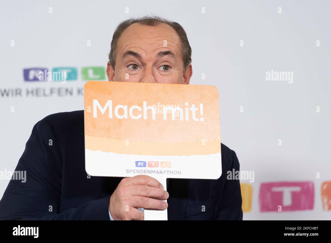 Hurth, Deutschland. 17th Nov, 2022. Wolfram KONS, moderator, 27th RTL ...