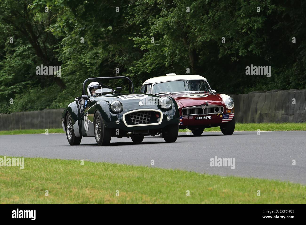 Roy Chamberlain, Triumph TR2, Michael Boyle, MG B Roadster, Equipe ...