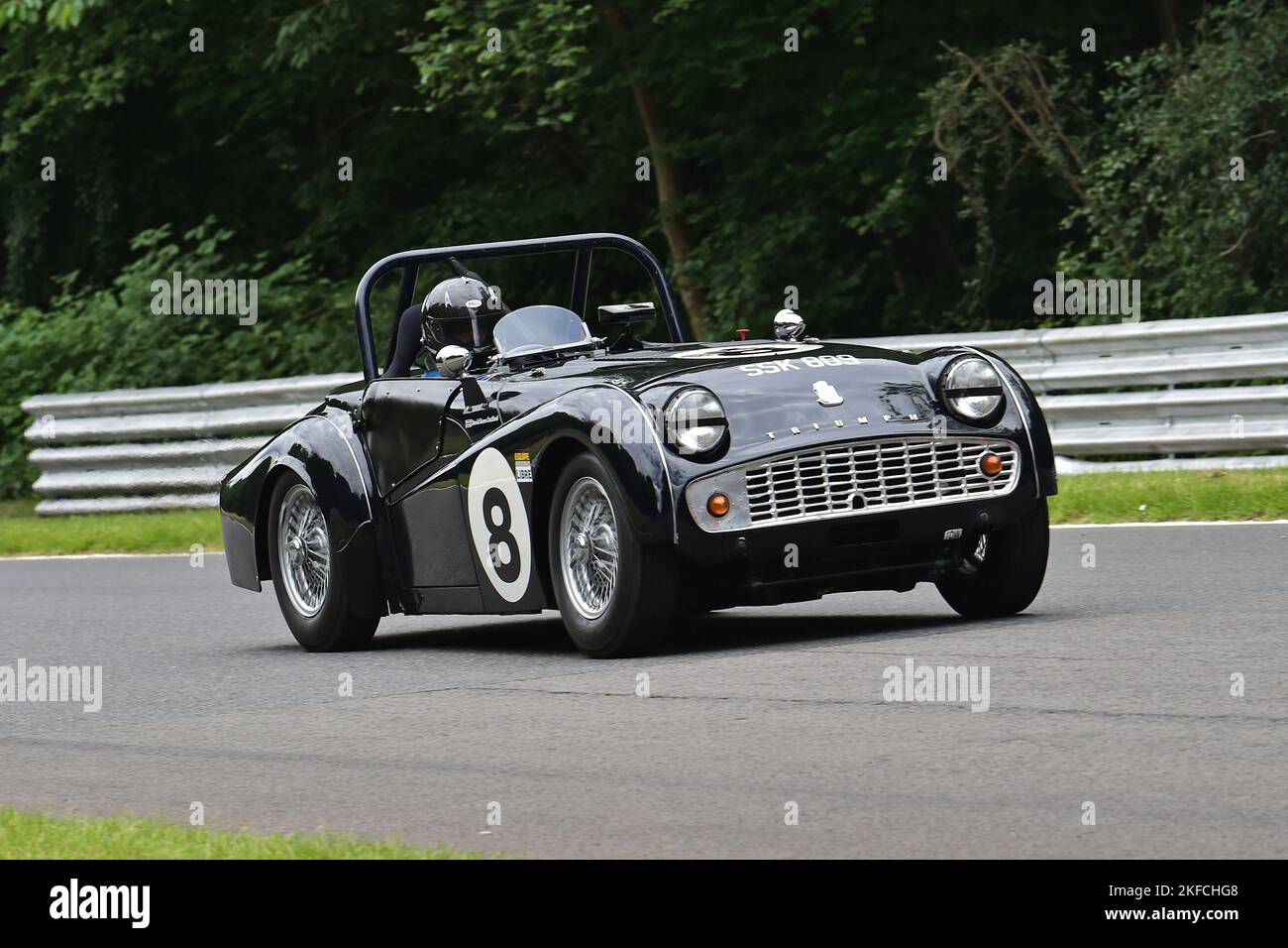 David Keers-Trafford, Triumph TR3A, Equipe Libre, Equipe GTS, a forty minute race for pre-66 ...