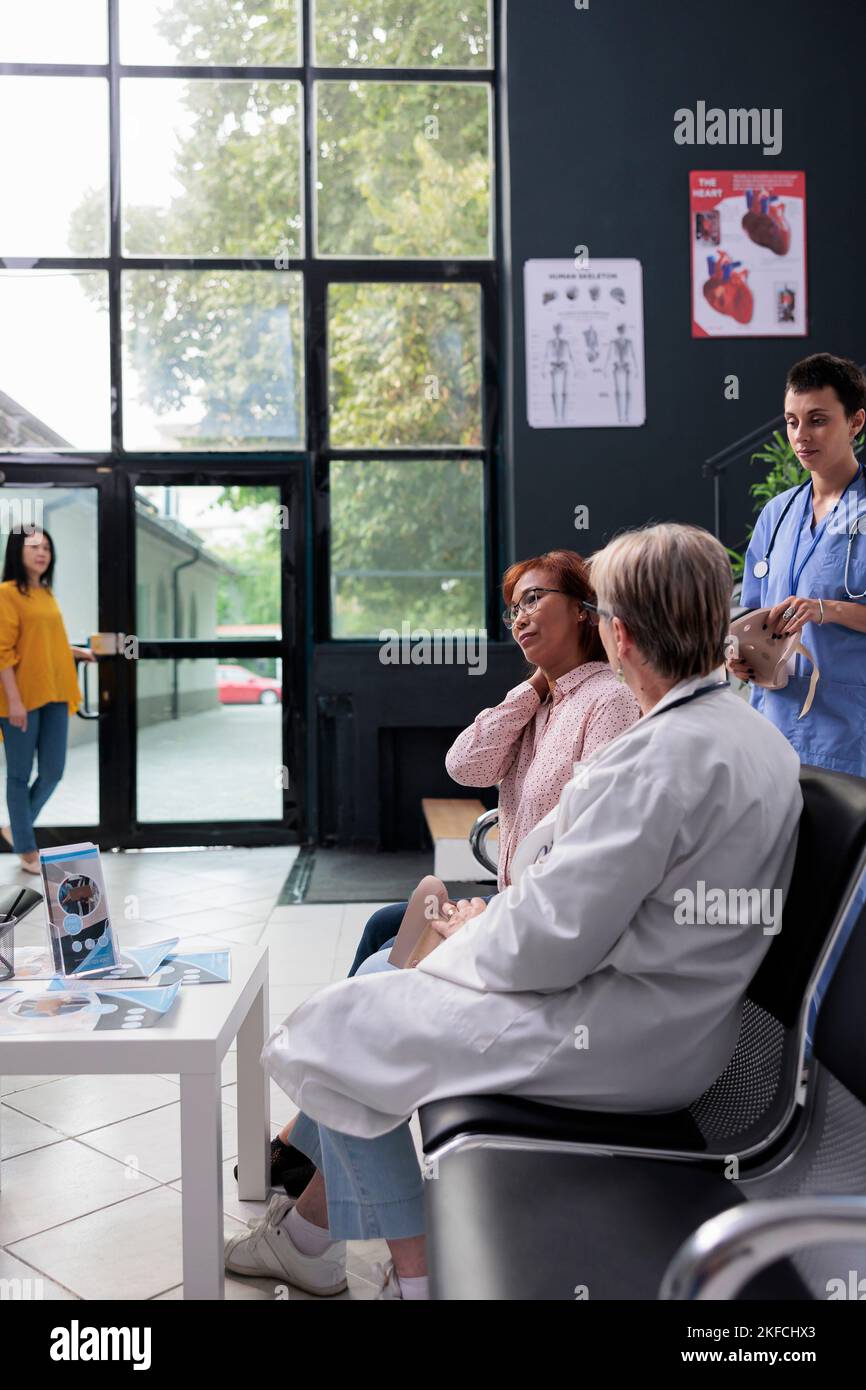 Medical staff taking cervical hi-res stock photography and images - Alamy
