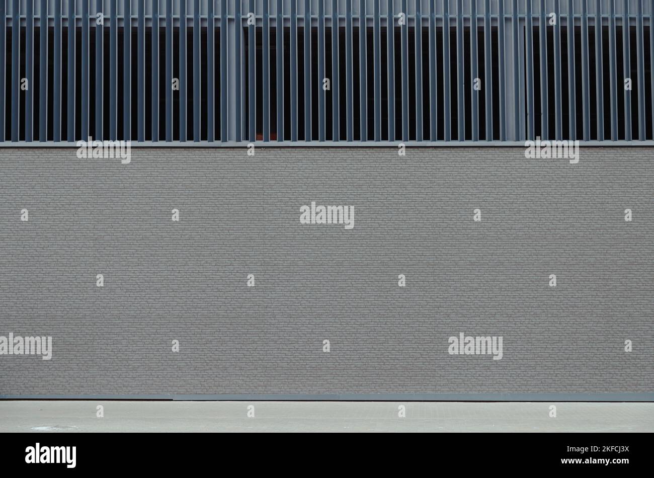 Architectural background of urban modern industrial minimal straight ...